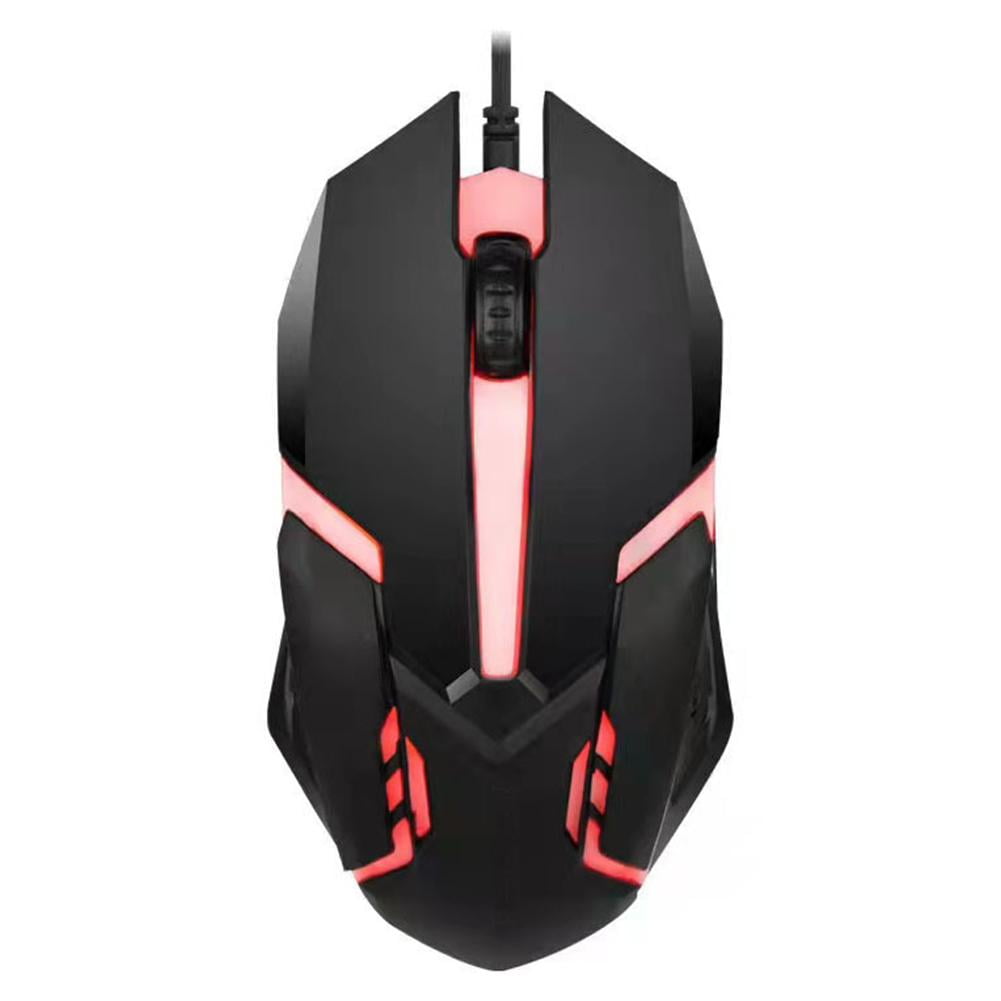 BEST_Gaming Mouse 7-Colors LED Backlight Ergonomics USB Wire d Mouse ...