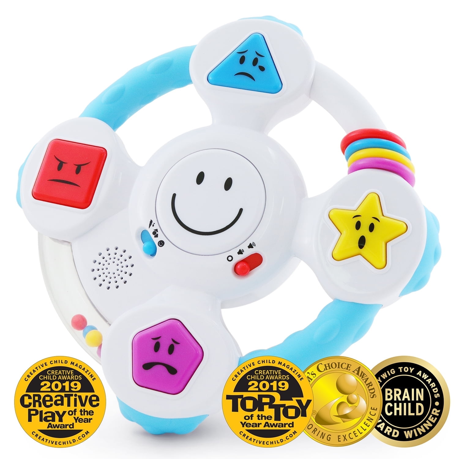 BEST LEARNING Sit and Spin Toys for Toddlers, Interactive Spin & Learn ...