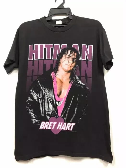 BEST NEW!!! Bret Hart Gift For Family Cotton MULTI-COLOR T-Shirt S-5XL ...