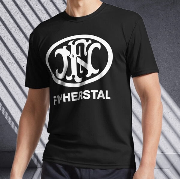 BEST ONE! FN Herstal Logo Unisex T-Shirt Funny Size S to 5XL - Walmart.com