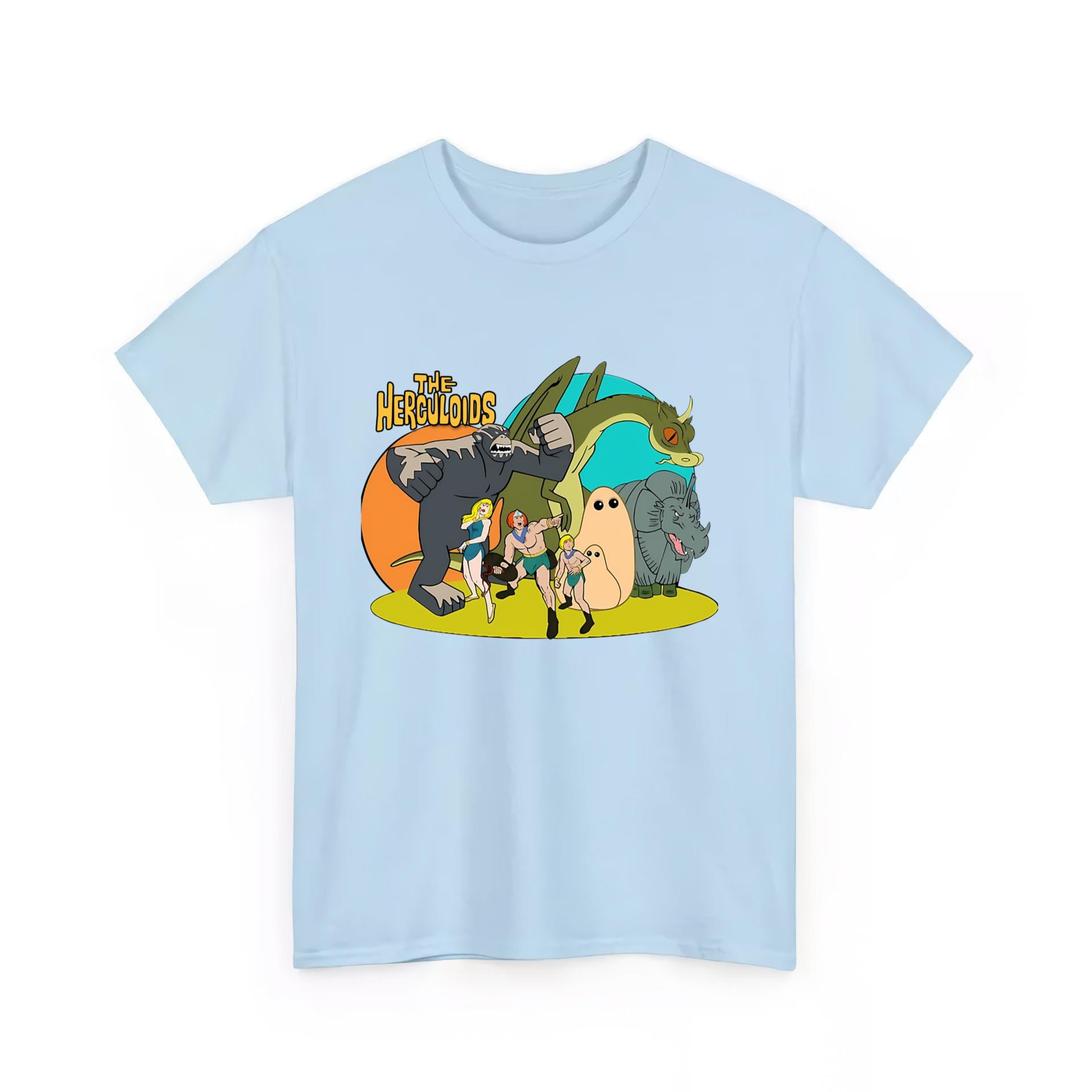 BEST ONE! The Herculoids Cartoon TV Show Logo T-Shirt Funny Size S to ...