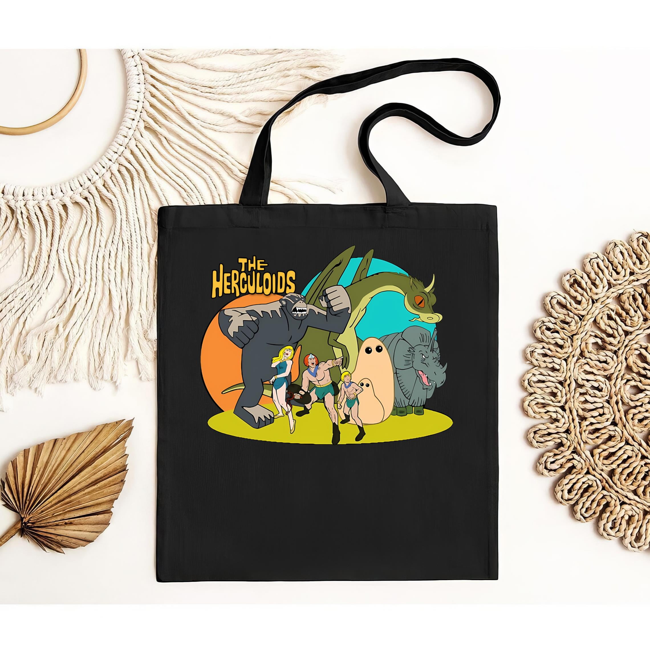 BEST ONE! The Herculoids Cartoon TV Show Logo Tote Bag Funny S to ...