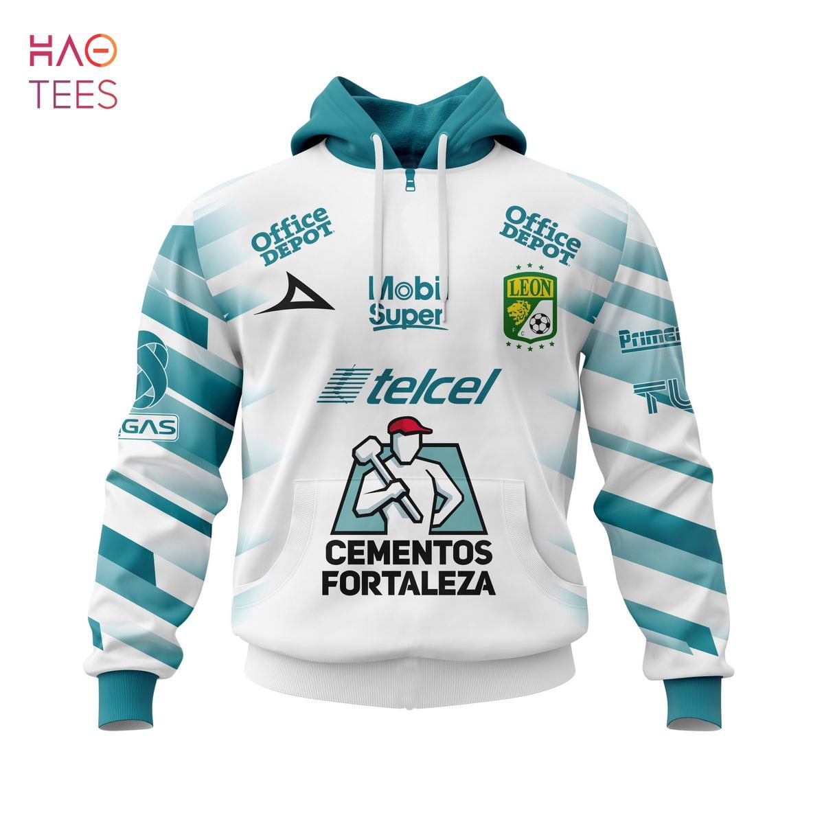 BEST Personalise Liga MX Club Len 2020 21 Third Jersey 3D Hoodie ...