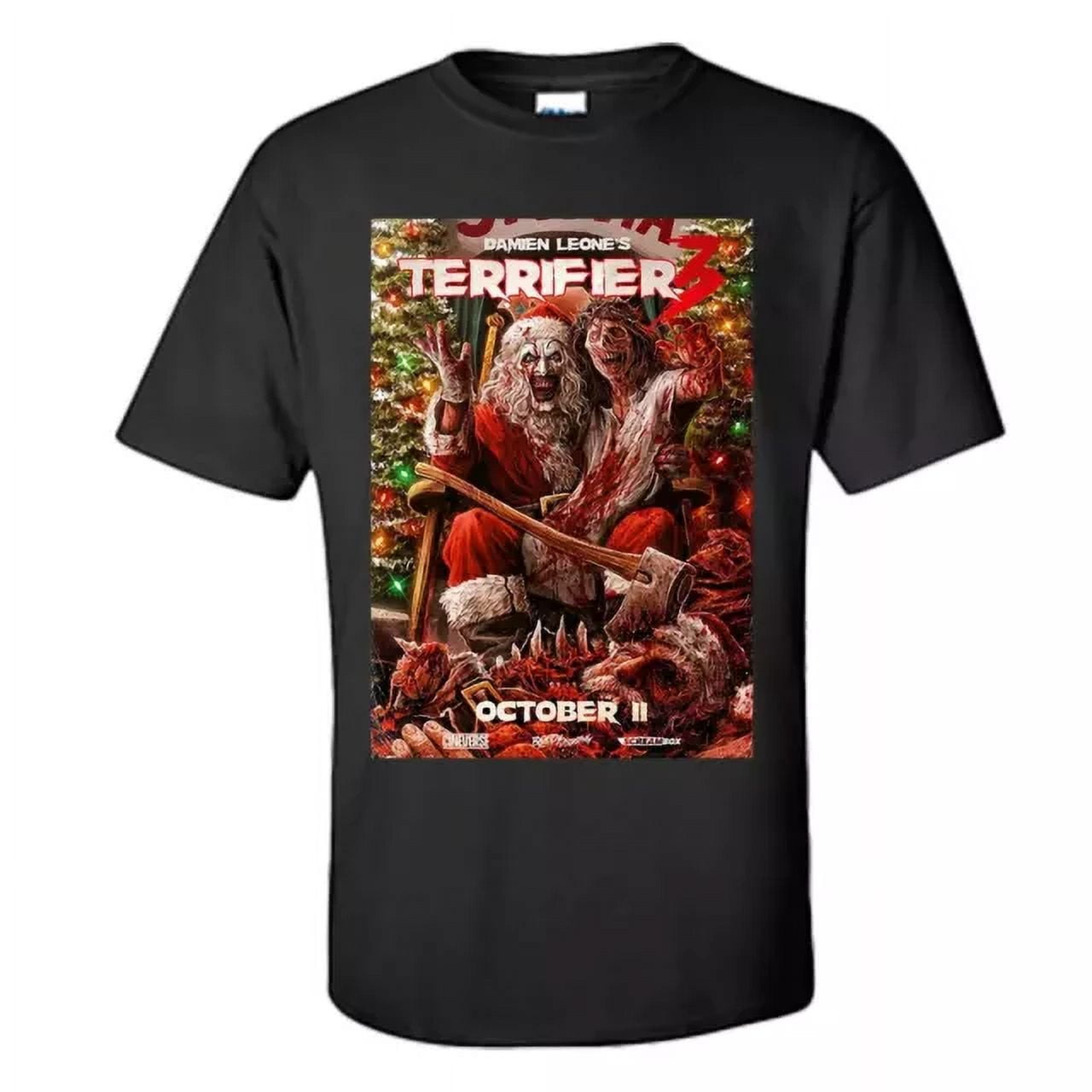 BEST T0 BUY Art the Clown t shirt Santa Art Terrifier Shirt S-5XL ...