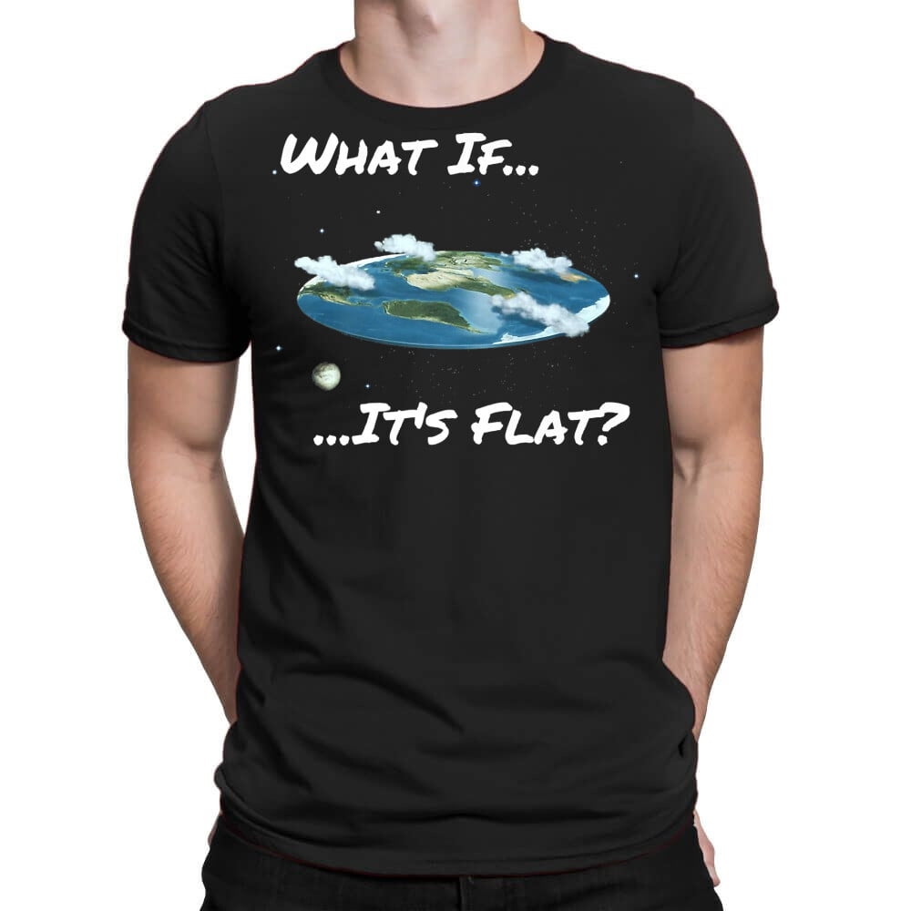 BEST TO BUY Flat Earth Truth Flat Earth Team T-Shirt - Walmart.com