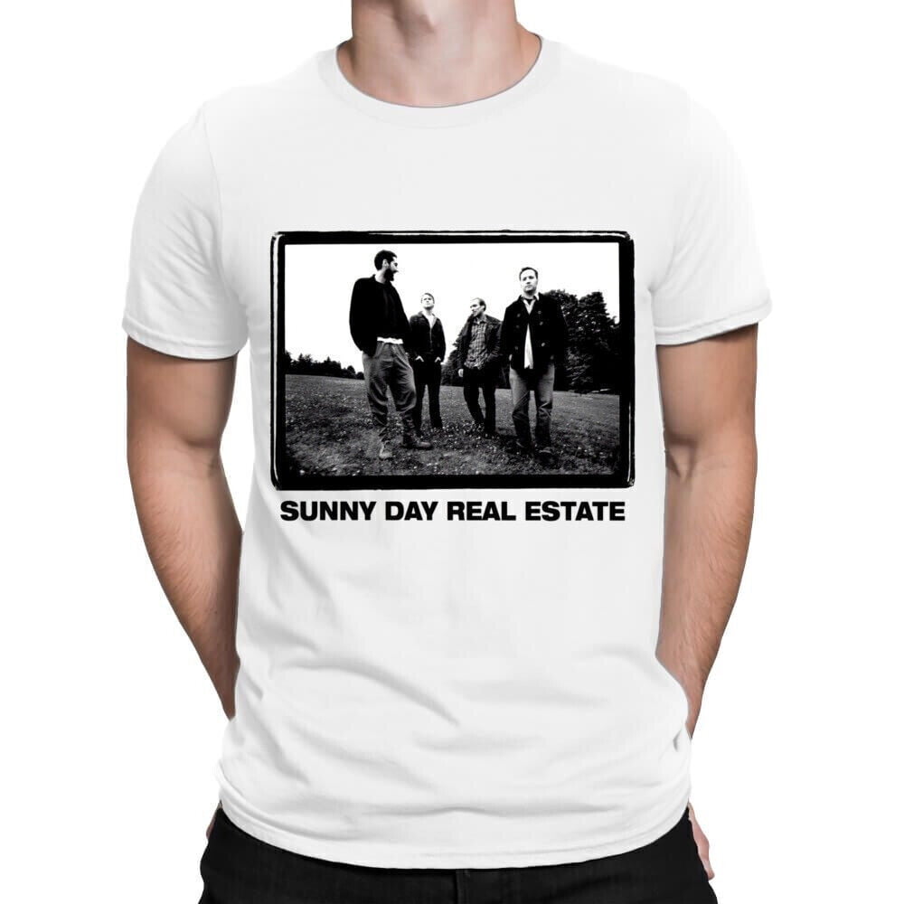 BEST TO BUY White Design Sunny Day Real Estate Music S-4XL T ...