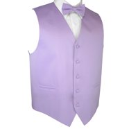 Men's Satin Backless Vest & Bow Tie Set - White - Walmart.com