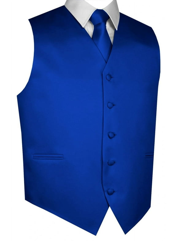 Royal Blue Vest Men