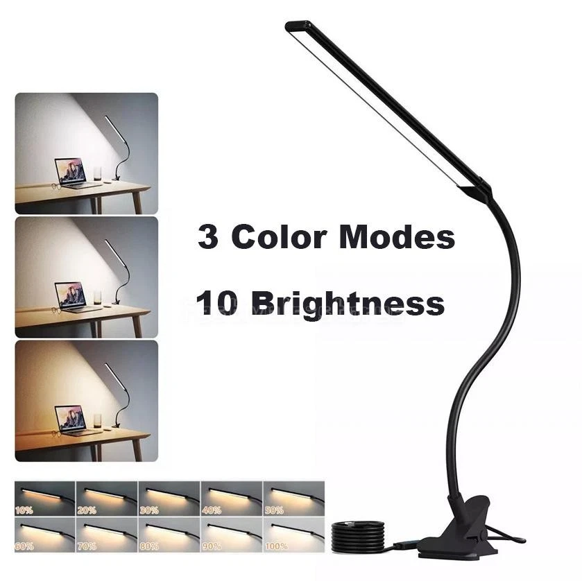 BEST- Usb Flexible Reading Led Light Clip-On Beside Bed Desk Table Lamp ...