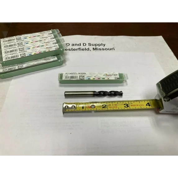 BEST- Walter-Titex A1149Tfl-9/32In, Cobalt Screw Machine Drill, 9/32 ...