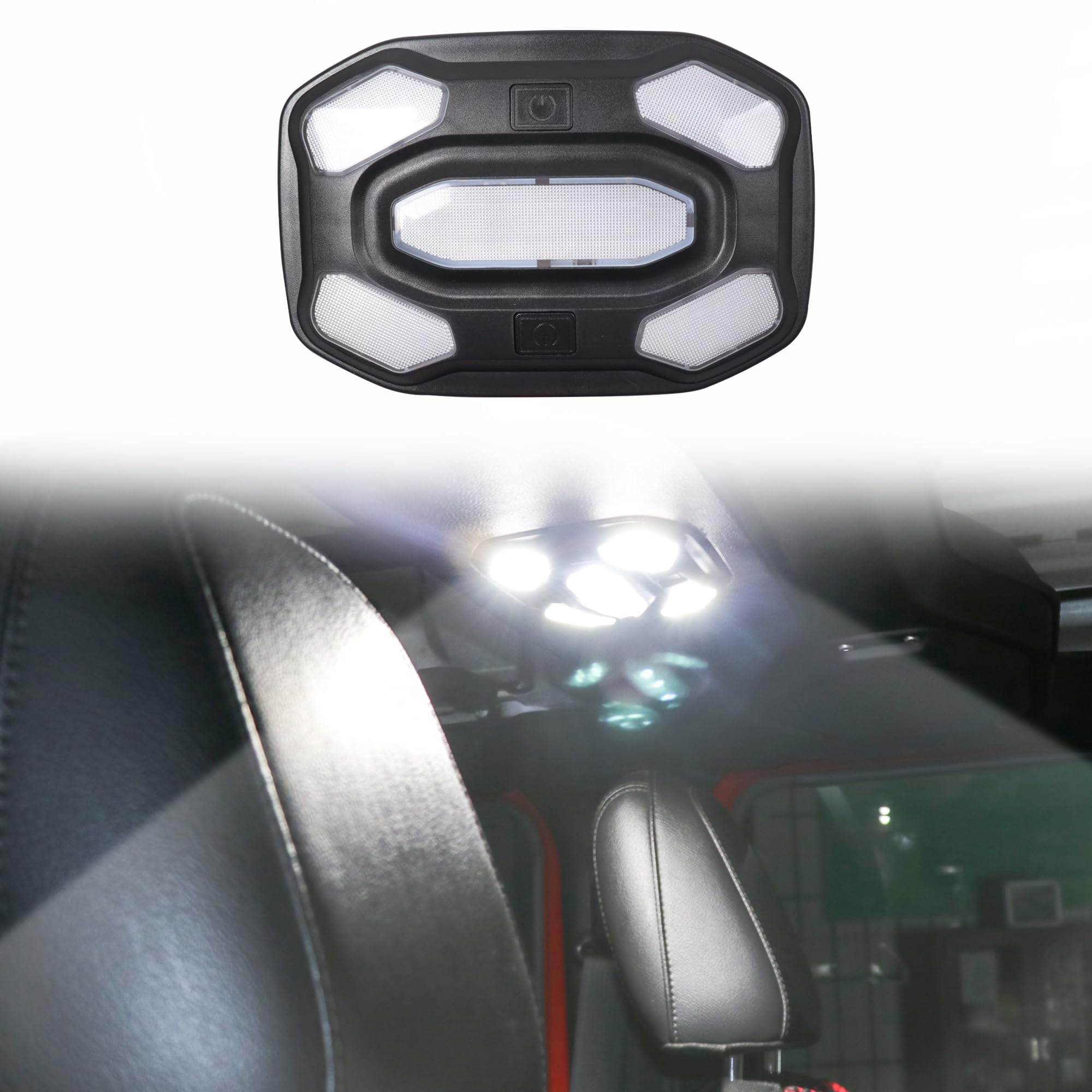 BESTAOO LED Dome Lights RRF12 for Jeep Wrangler JL/Gladiator JT 2018 ...