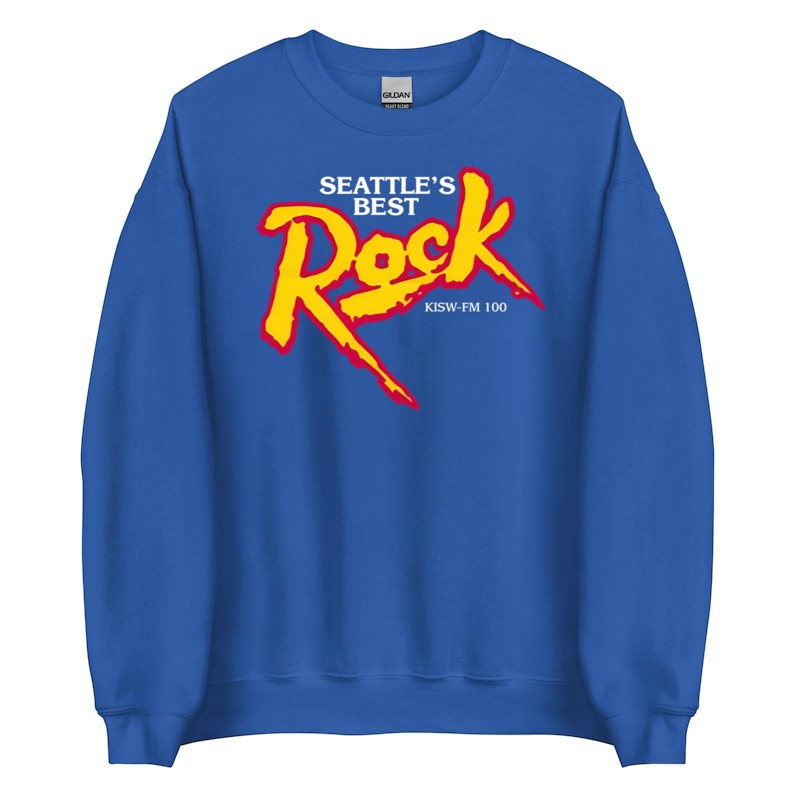 BESTBUY! The Rock 99.9 Fm Kisw Seattle'S Best Kisw Fm 100 Radio T-Shirt ...