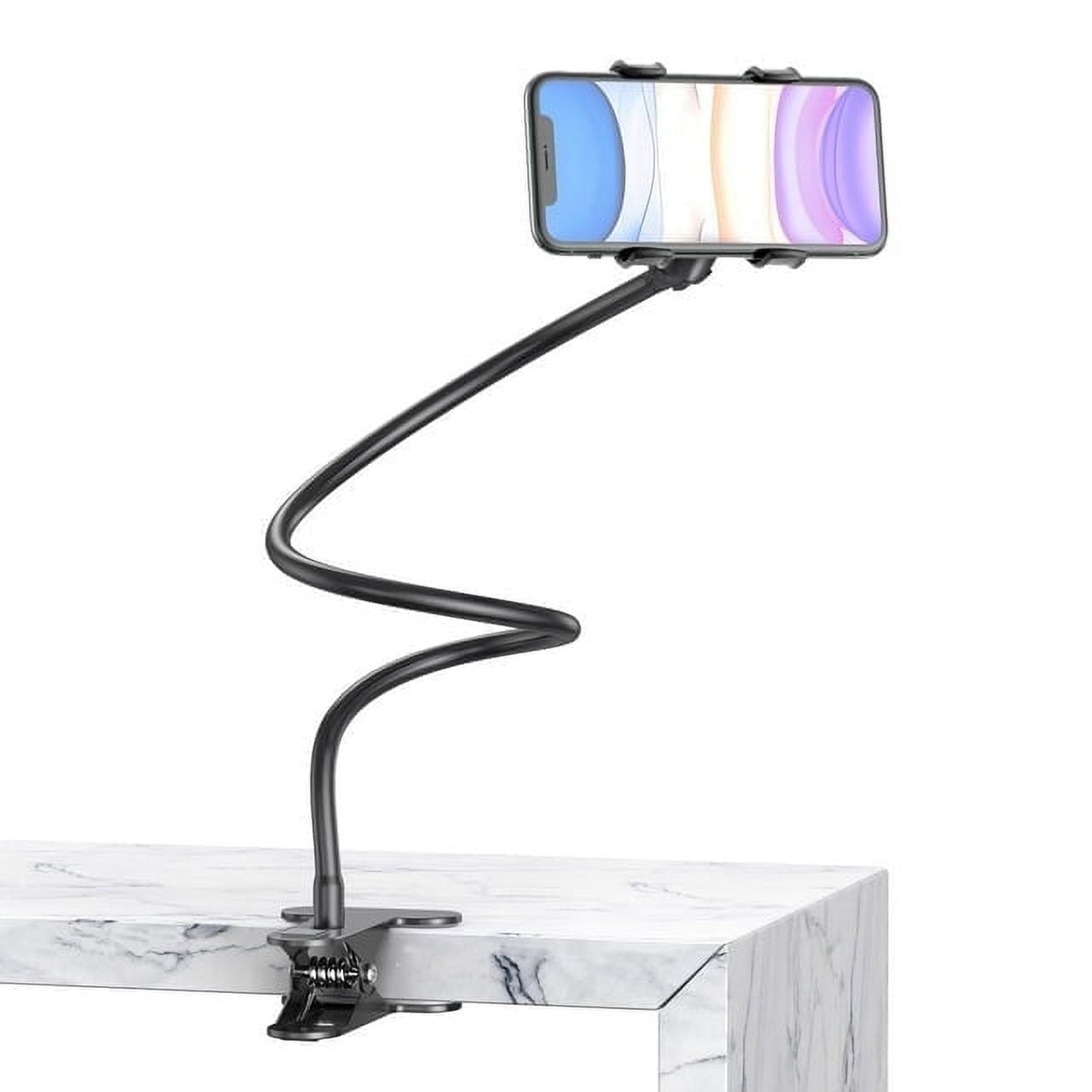 BESTEK Gooseneck Phone Holder, Lazy Bracket 360° Swivel for iPhone and ...