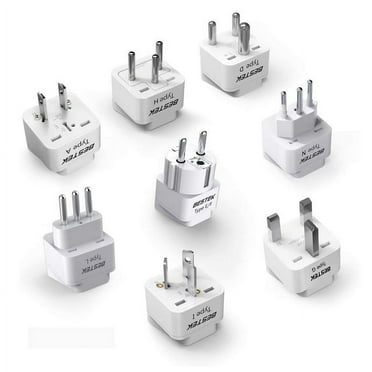 Universal World Travel Adapter Converter Wall Charger US UK AU EU Power ...