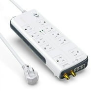 APC 6-Outlet Surge Protector 840 Joules, SurgeArrest (P6B) - Walmart.com