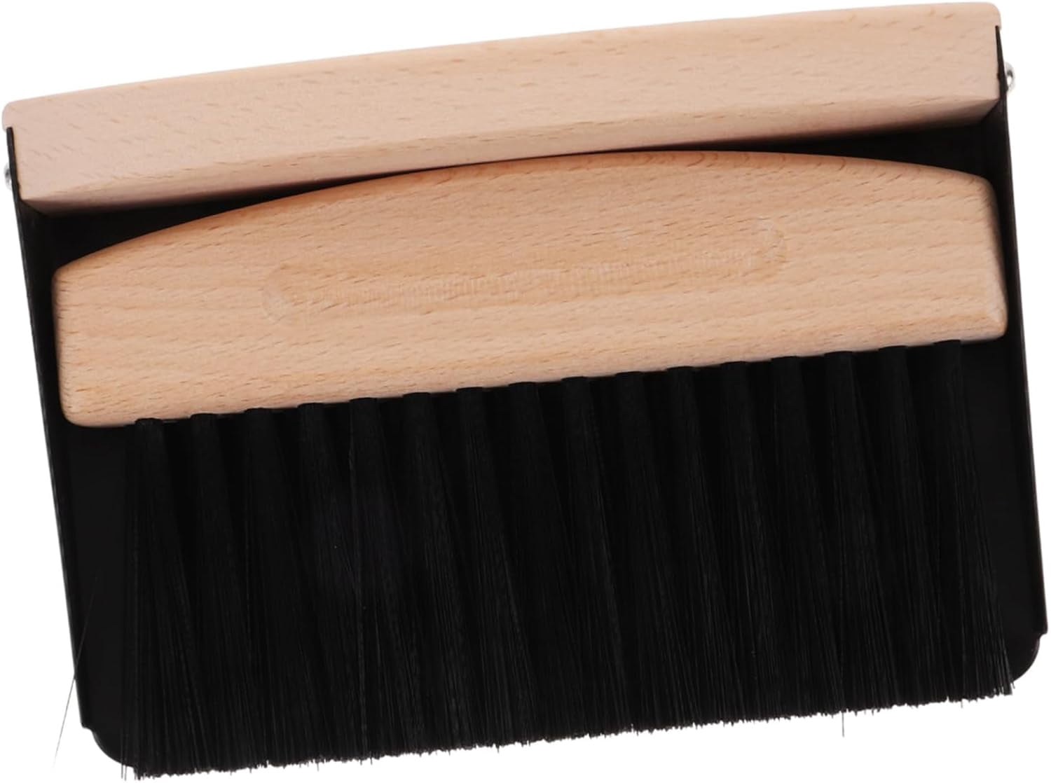 BESTKITTY 1 Set Mini Dustpan and Brush Set Wood Tabletop Small Broom ...