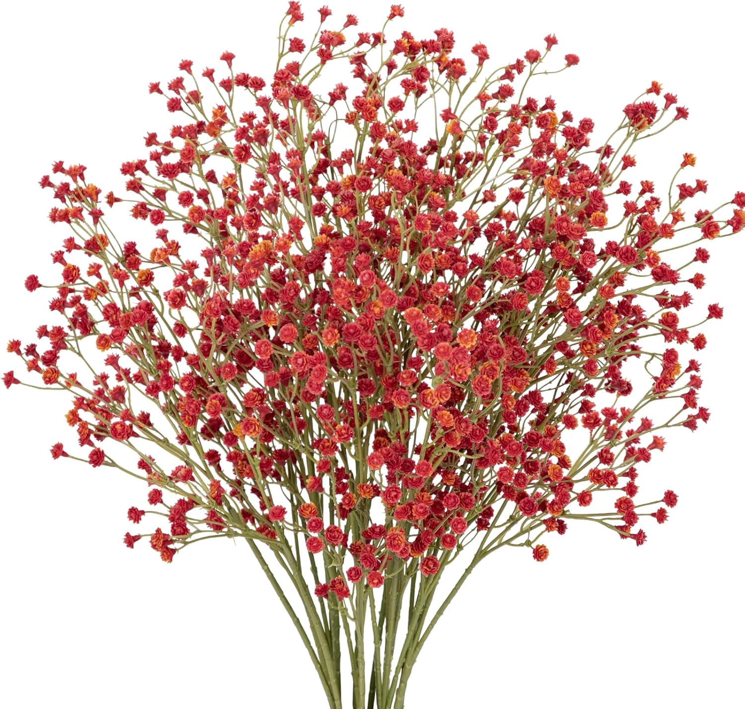 BESTKITTY 10 Pa Baby's Breath Arti Bulk 3 Branes Faux Baby Breath Plast ...