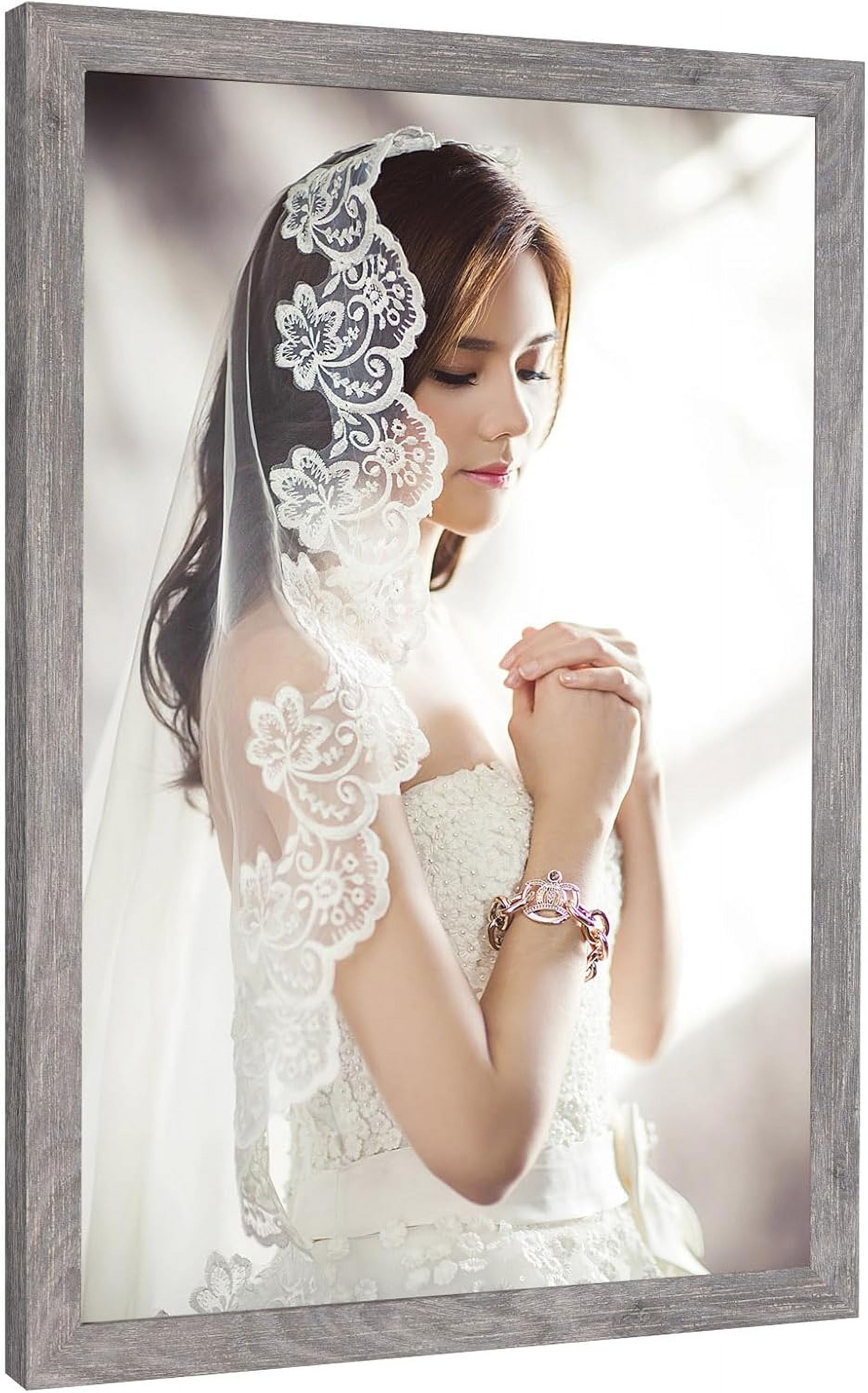 BESTKITTY 14x17 Fe Distred Gray, Rust 17x14 Pture F Grey, Art P P Fe ...