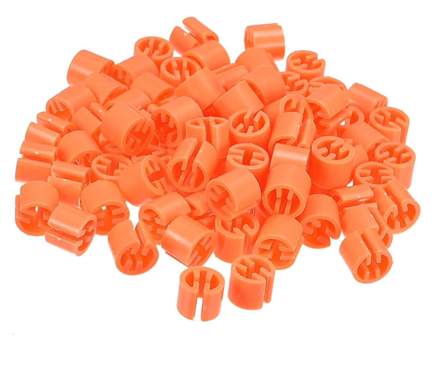 BESTKITTY 150pcs Clothes Hanger Markers Blank Tags, Fit 3.5mm Rod ...