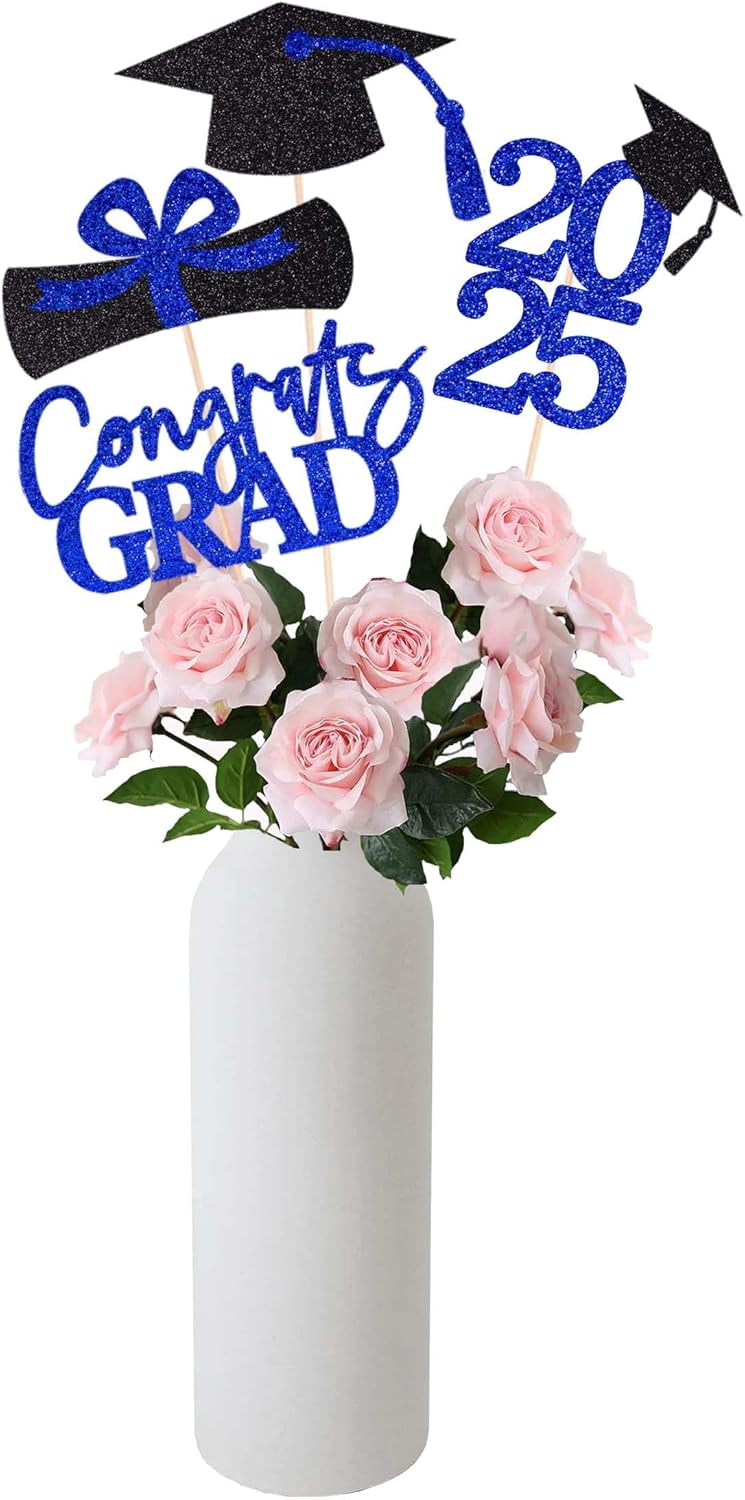 BESTKITTY 16PCS Graduation Decorations Class of 2025 Congrats Grad ...