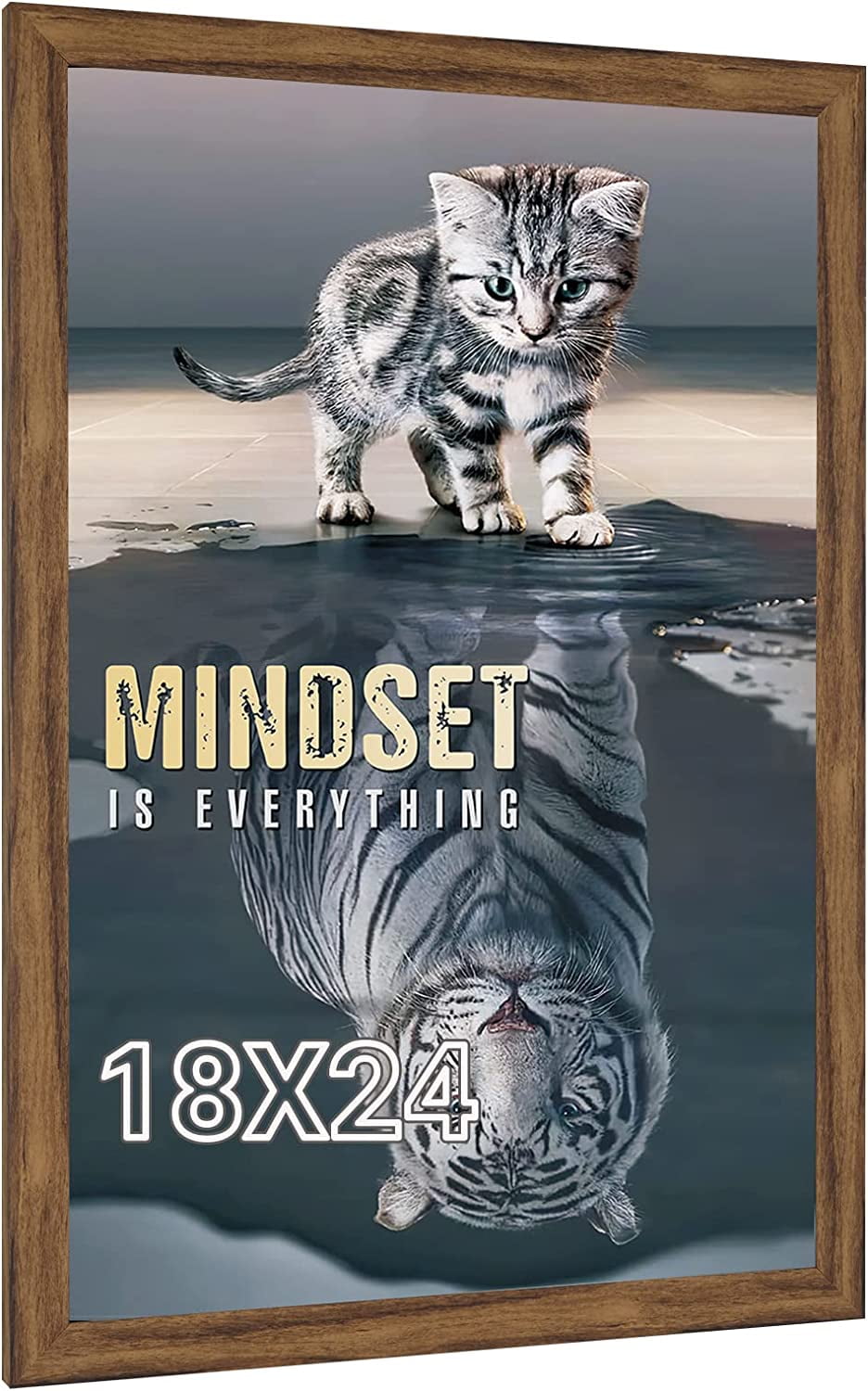 BESTKITTY 18x24 Fe Rust Brown, 24x18 P Fe Natural, R 18 by 24 Canvas ...