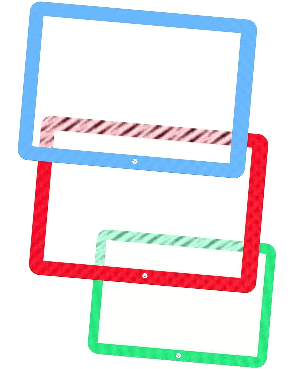 BESTKITTY 3-Piece Silicone Baking Mat Collection - Nonstick Mats for ...