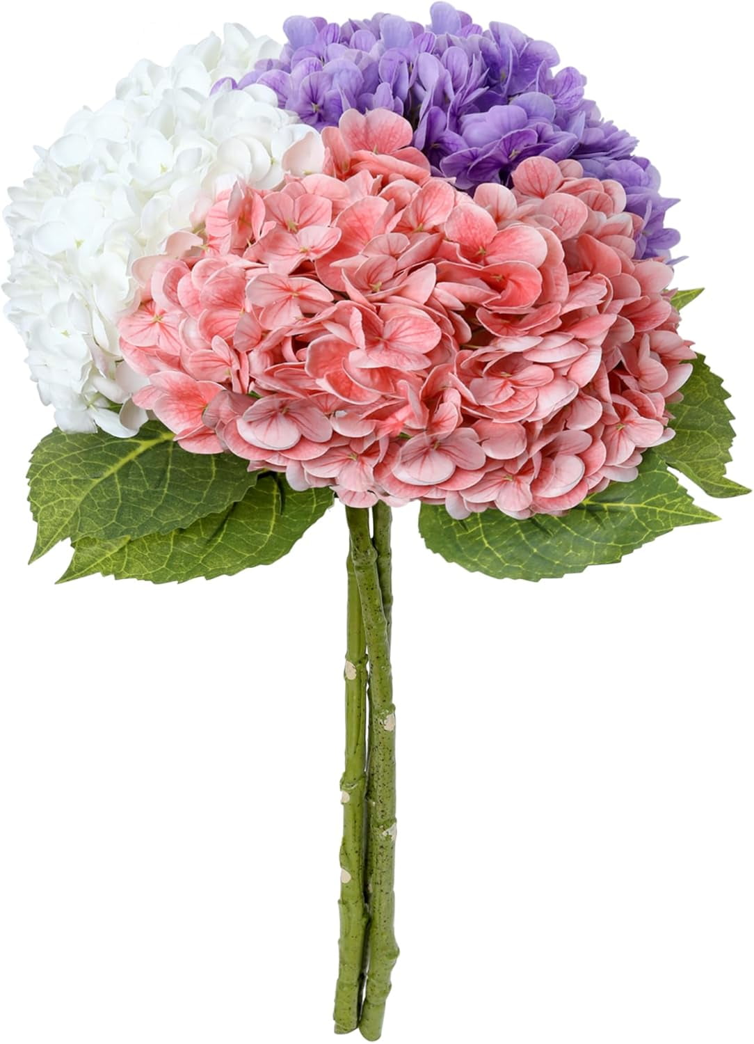 BESTKITTY 3Pcs 21 In Artiial Hydrangea Flowers Fake Hydrangea Flowers ...