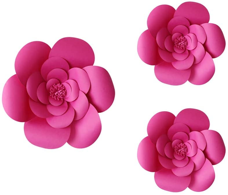 BESTKITTY 3pcs Party Per Wedding DIY Hanrafted Flower Badrop ...