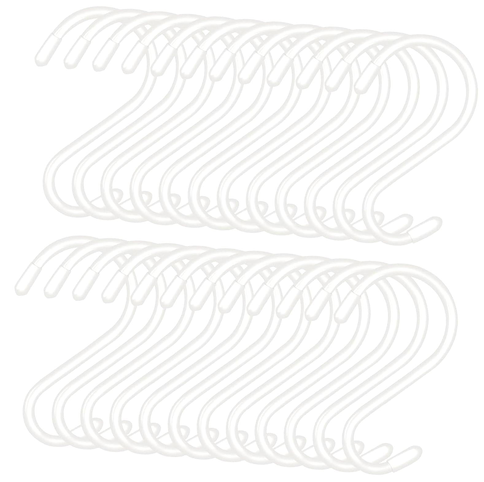 BESTKITTY 4 Inch 24 Pack S Hooks for Hanging Plants,Heavy Duty S Hooks ...