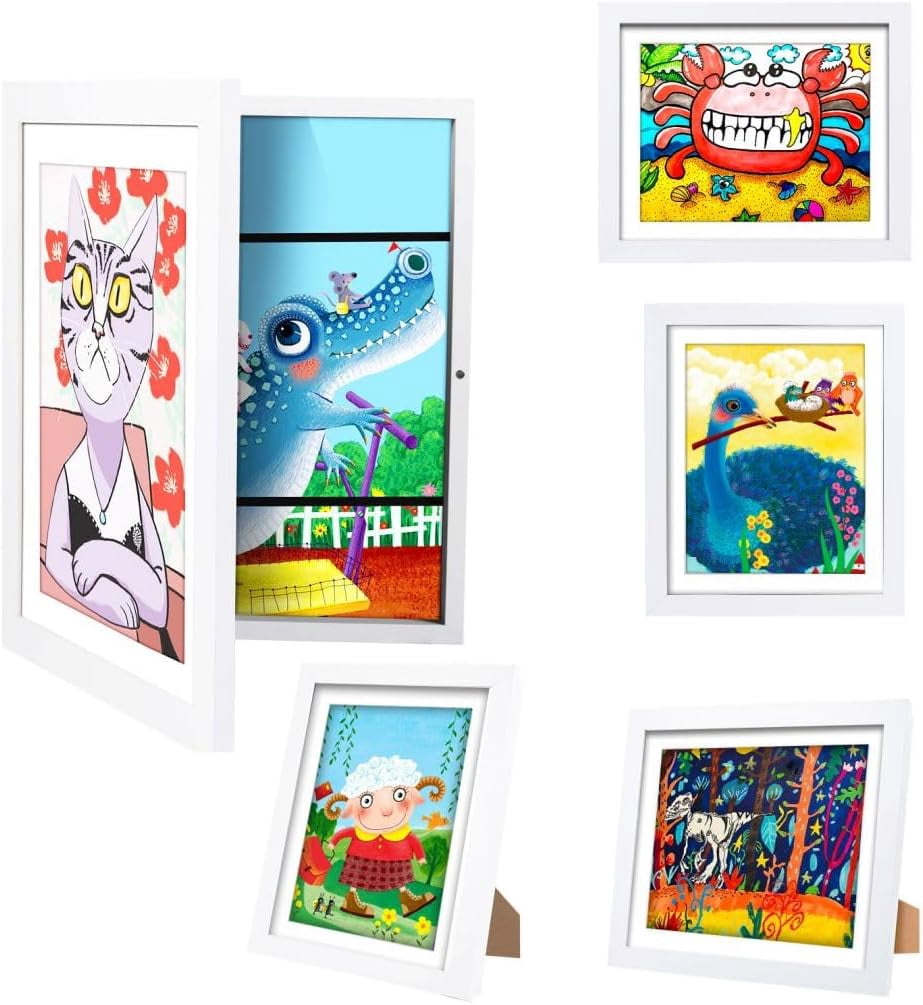 BESTKITTY 4-Pa Kids Artwork Fes angeable - Kids Art Fe,Artwork Fes for ...