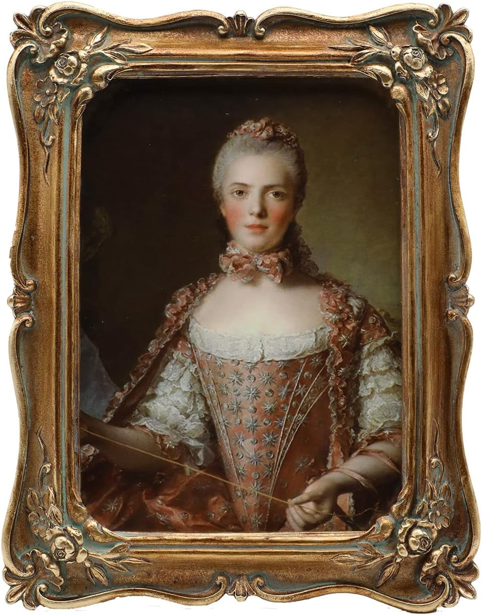 BESTKITTY 5x7 Vintage Pture F, Antue Ornate ze Gold P F, for Tabletop ...