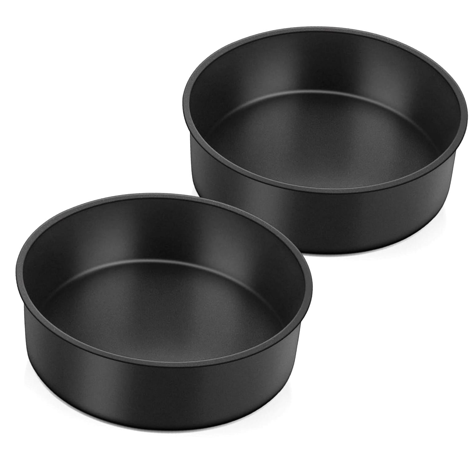 BESTKITTY 6 Inch Round Cake Pan, Set of 2 Layer Cake Pans, Featuring ...
