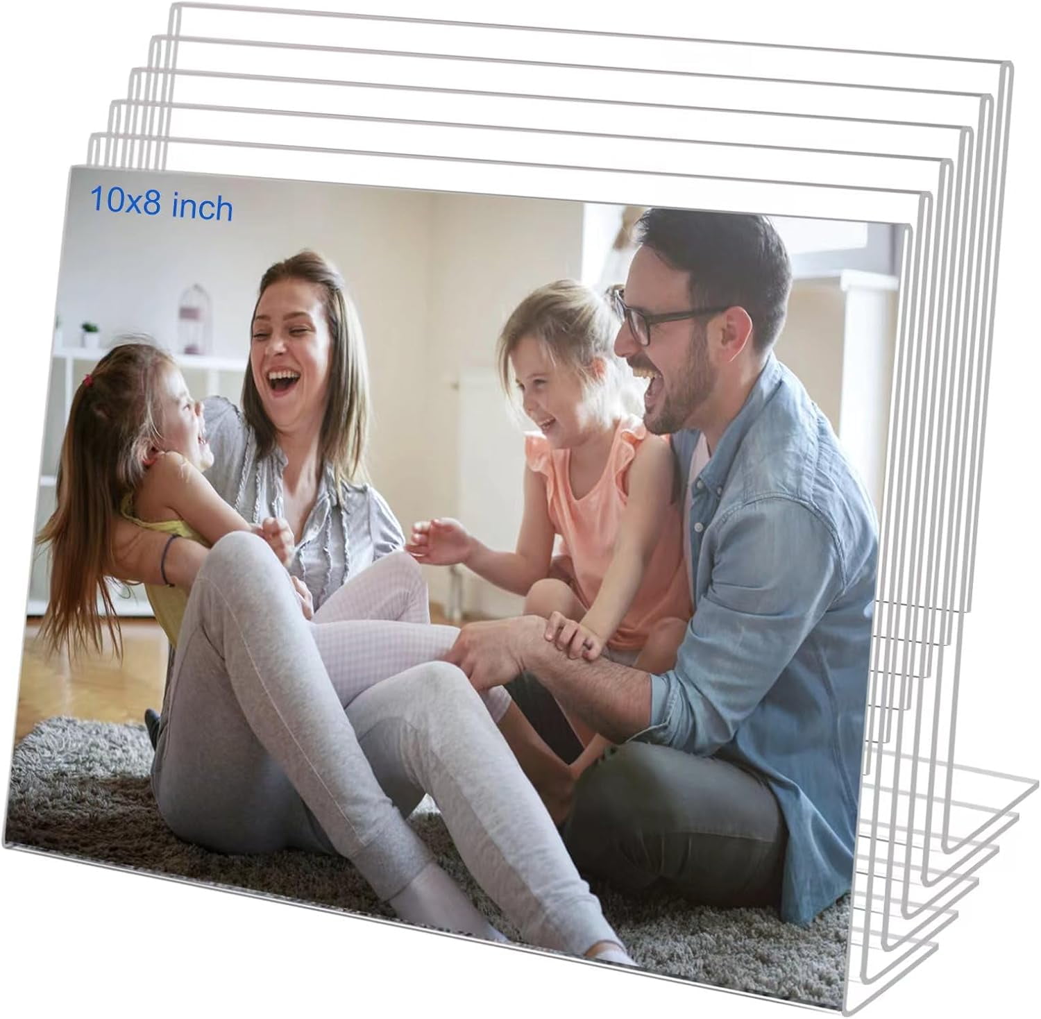 BESTKITTY 8x10 Acryl Pture Fs, Set Of 6 Clear Acryl Fel Gift for ...