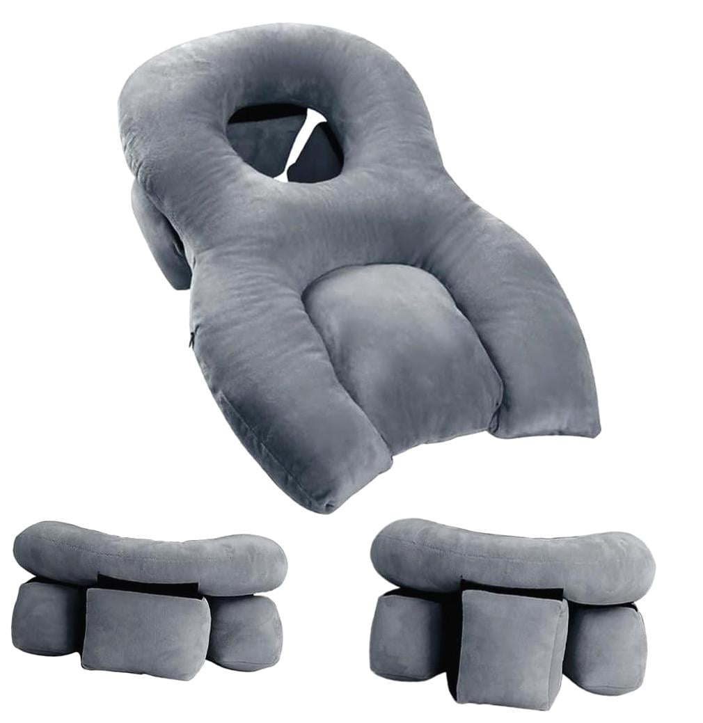 BESTKITTY Adjustable Face Down Pillow for Sleeping - Ideal for Post-Eye ...