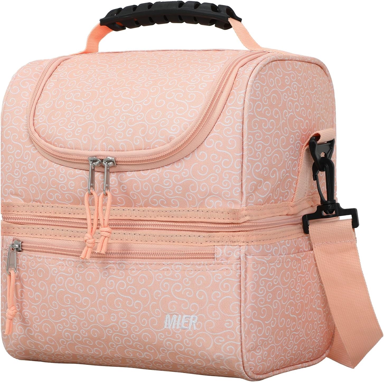 BESTKITTY Adult Lun Box Insulated Lun Bag Large Cooler Tote Bag for Men ...