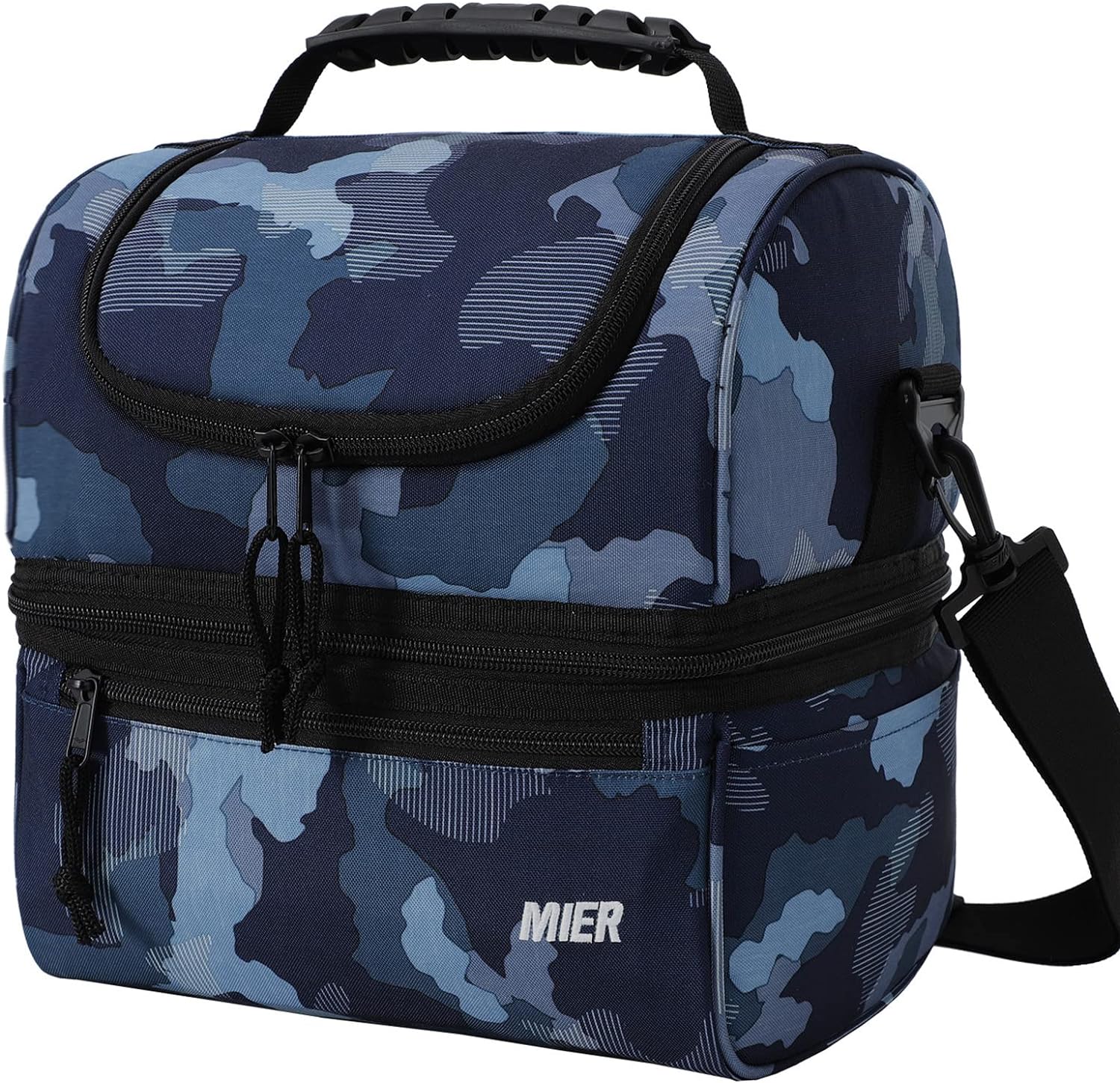 BESTKITTY Adult Lun Box Insulated Lun Bag Large Cooler Tote Bag for ...