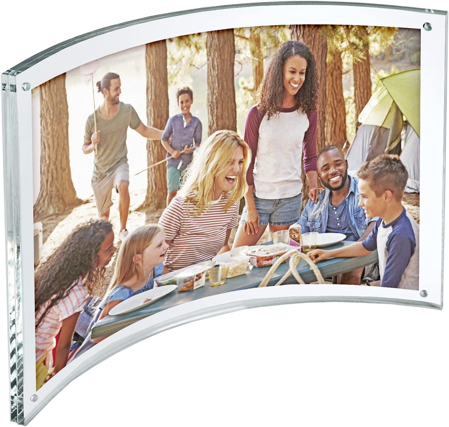 BESTKITTY Ar Displays 252932-GS-1PK Curved Magnet Acryl P F 8.5x11, Hoy ...