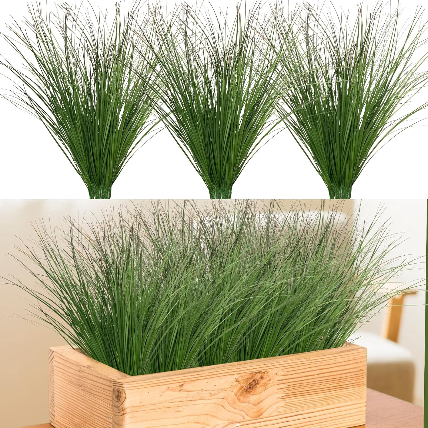 BESTKITTY Artiial Grass,Fake Grass Artiial Subs Wheat Grass Greenery ...