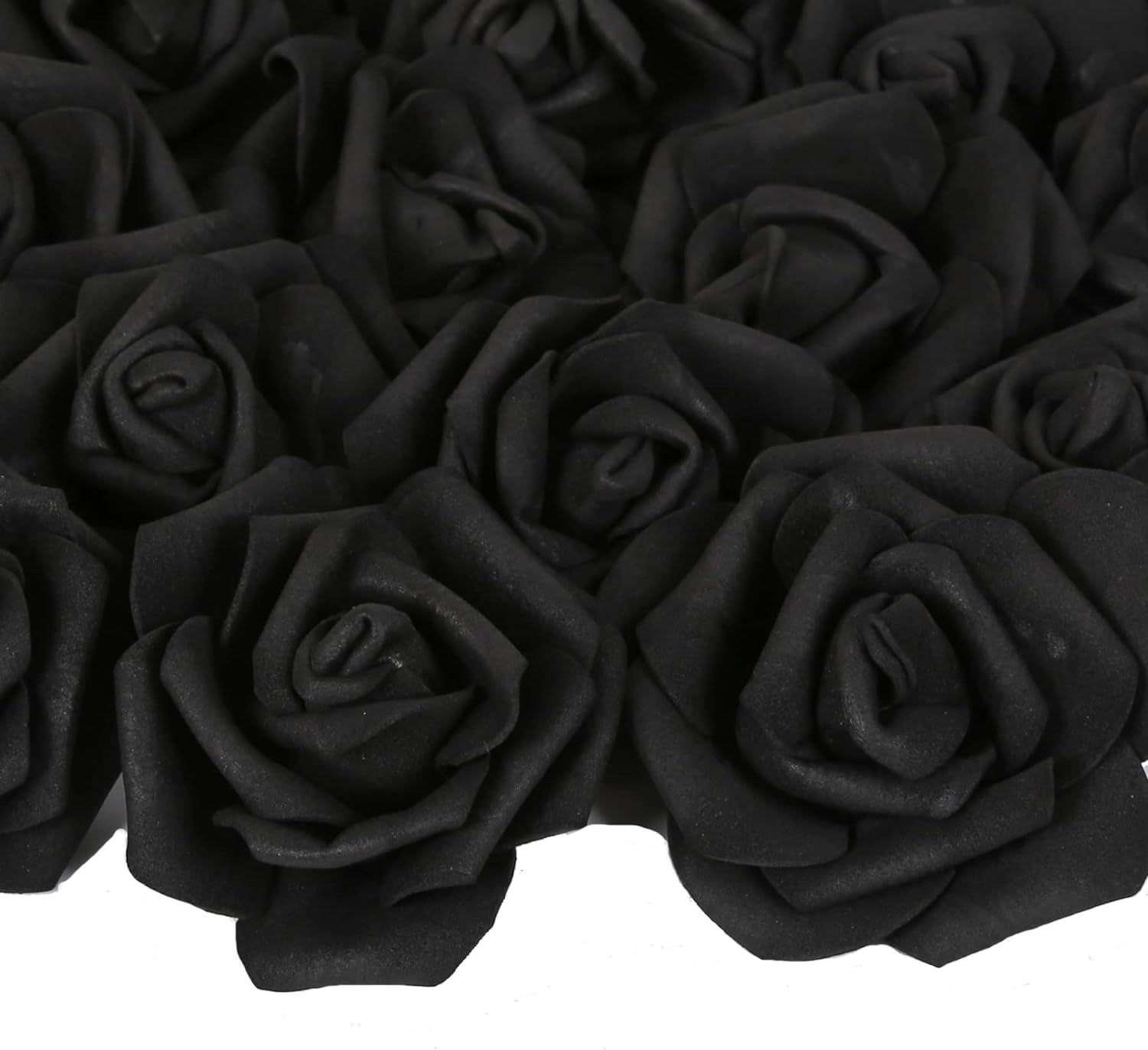 BESTKITTY Artiial Rose Flowers,100 pcs Foam Roses Bulk Bla Fake Flower ...