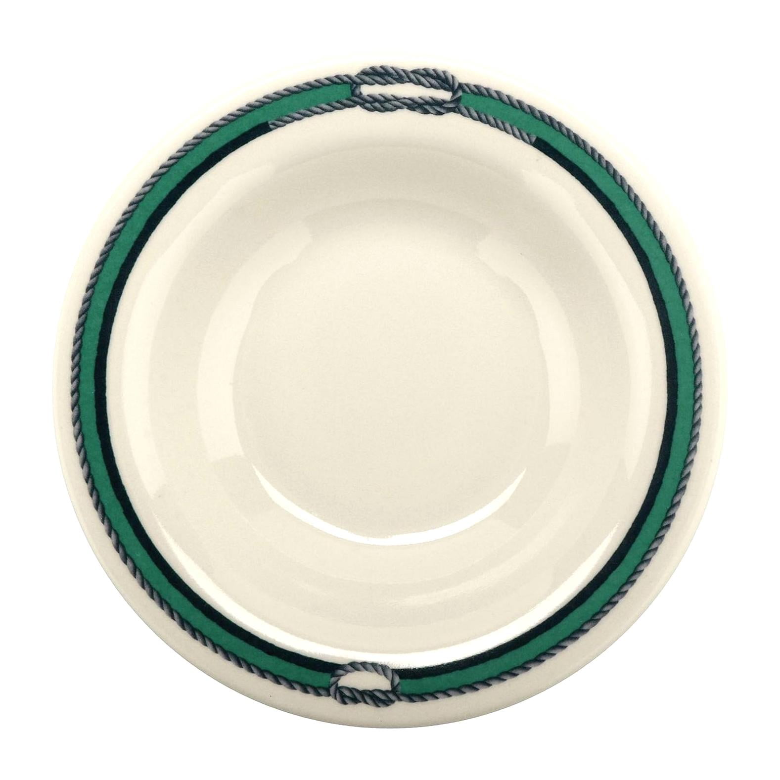 BESTKITTY B-86-DW-EC Melamine Slim Rim Fruit/Dessert Bowl, 8 Ounce ...