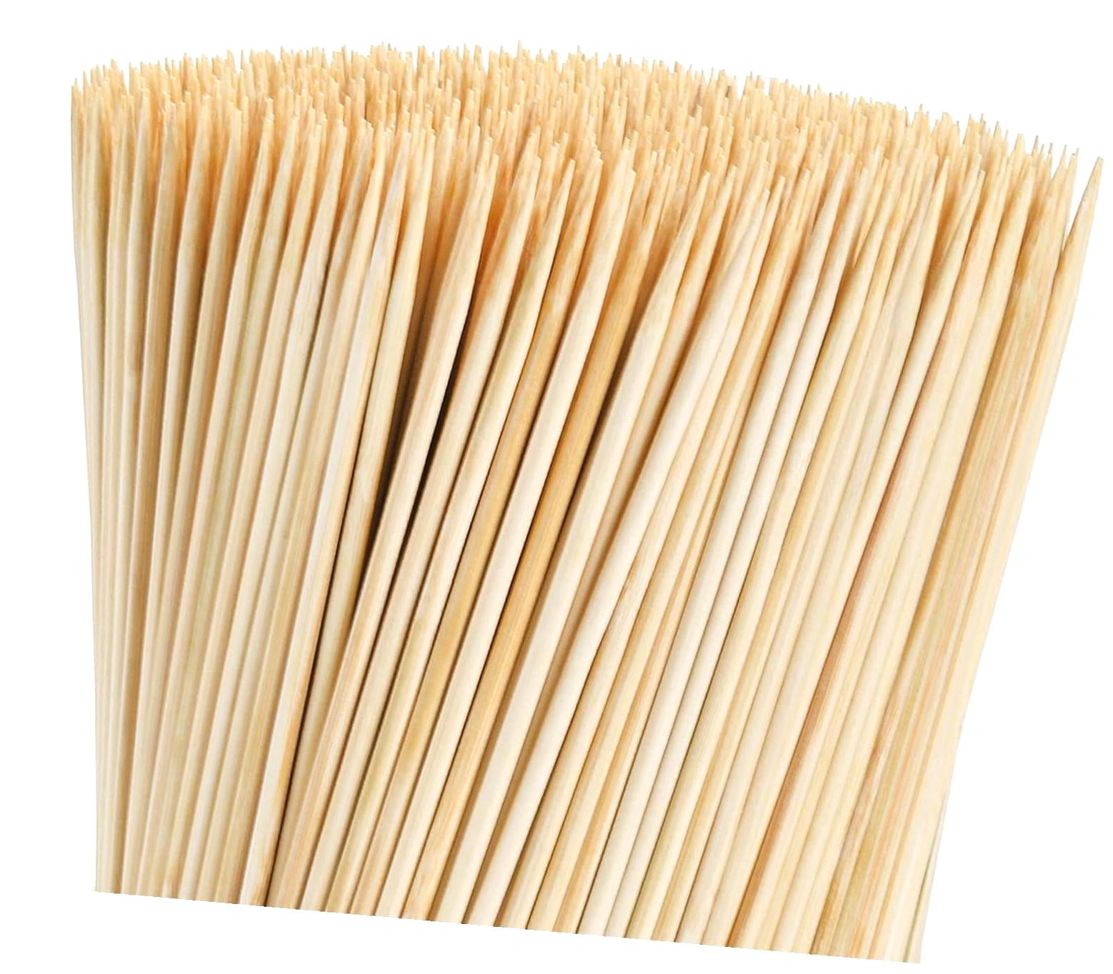 BESTKITTY Bamboo Skewers, 1000 Count 12-Inch BBQ Skewers for Grilling ...