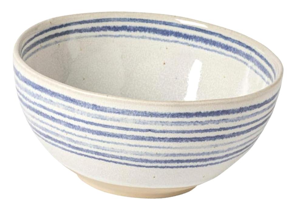BESTKITTY Ceramic Stoneware 10'' Soup and Pasta Plate - Nantucket ...