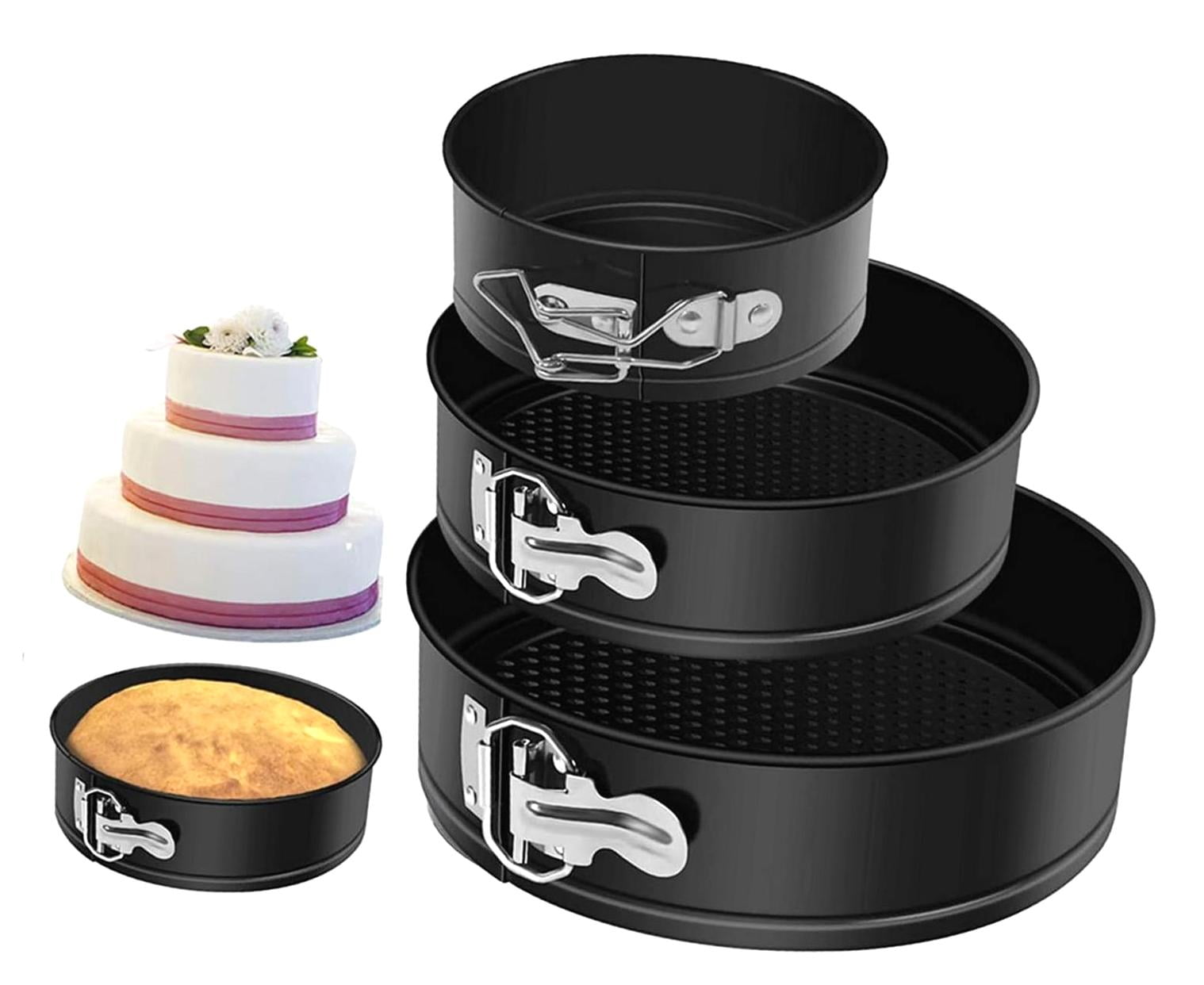 BESTKITTY Cheesecake Pan Collection, Springform Cake Pan Trio - 3 ...