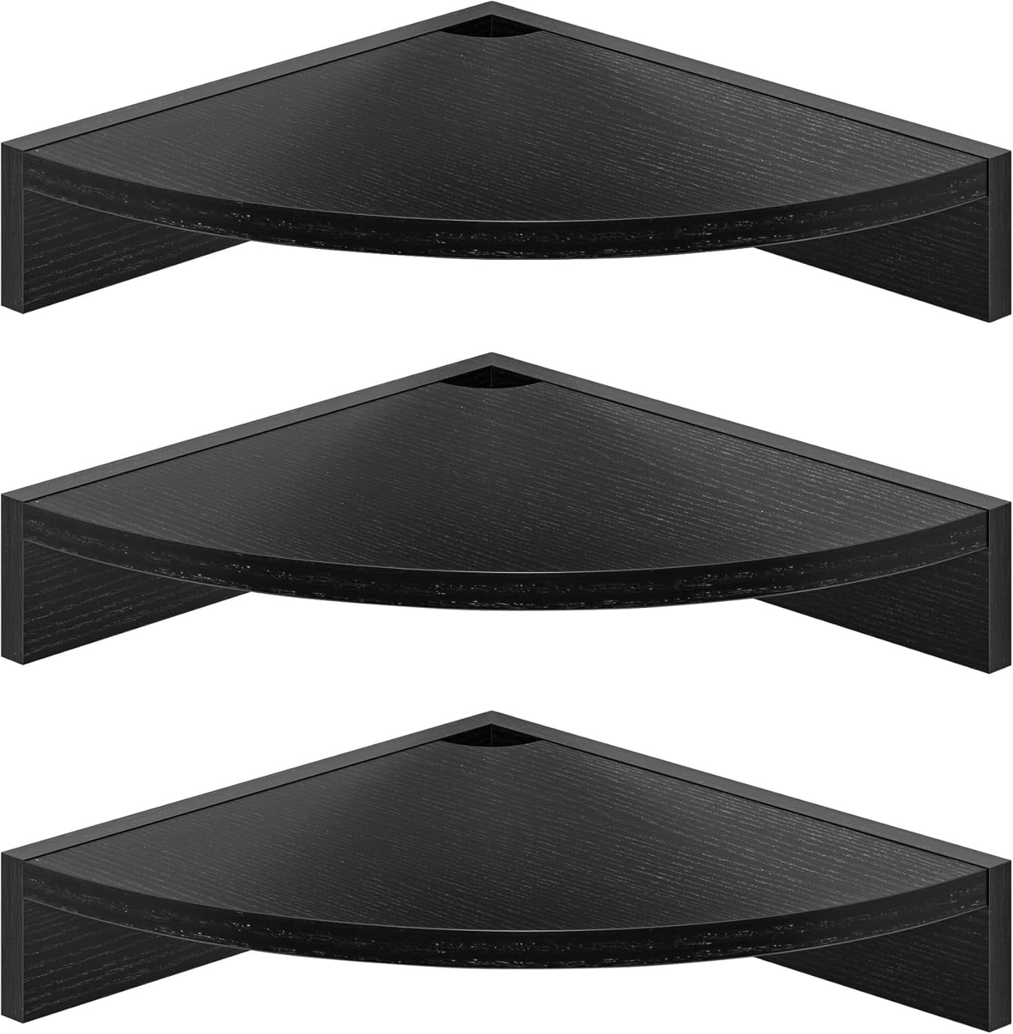BESTKITTY Corner Shelf Wall nt, Wood Floating Corner Shelves, Corner ...