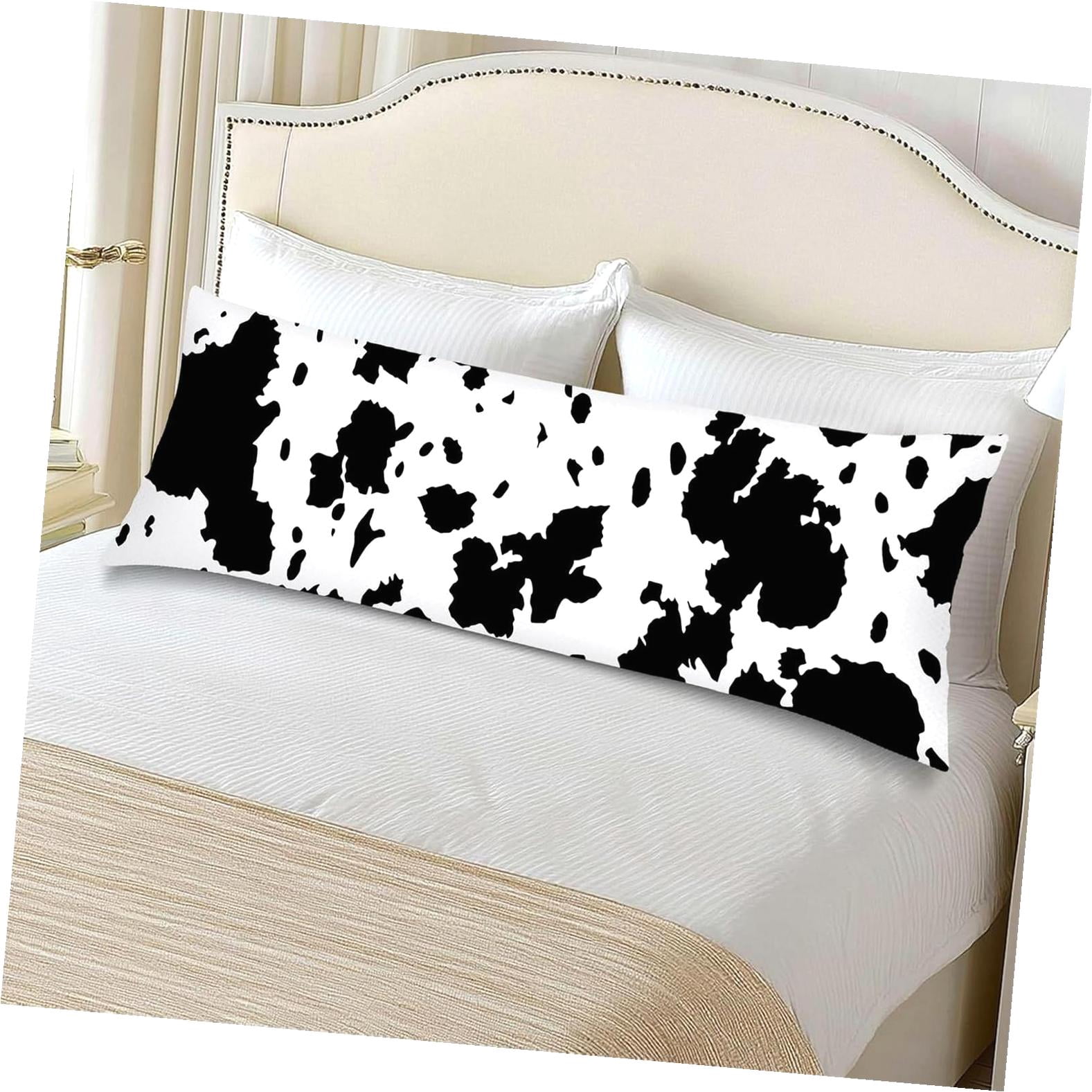 BESTKITTY Cow Print Body Pillow Case 20x54 Western Extended Pillow ...