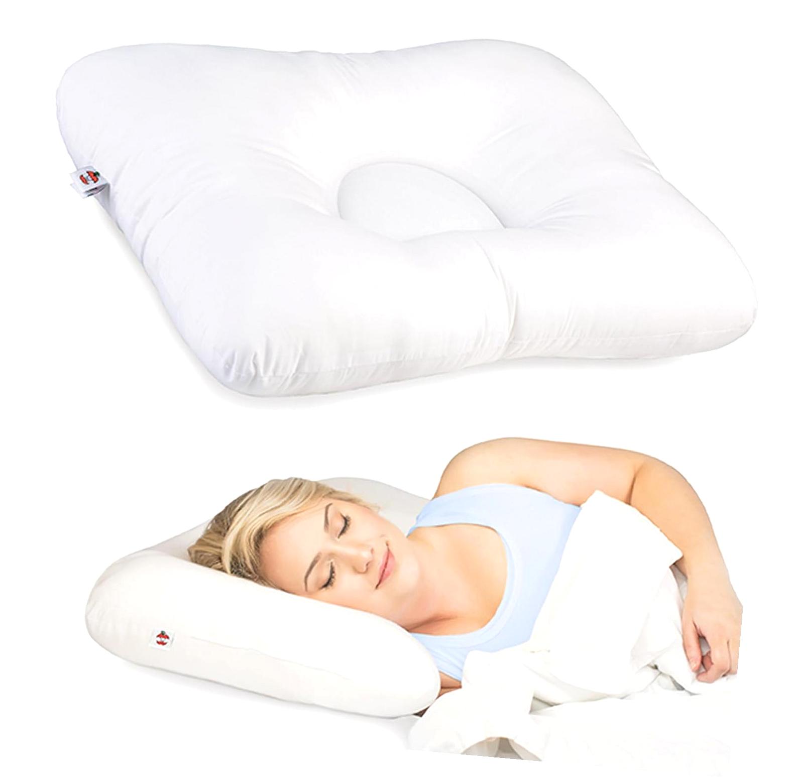 BESTKITTY D-Core Cervical Support Pillow - Ultra Firm Orthopedic Aid ...