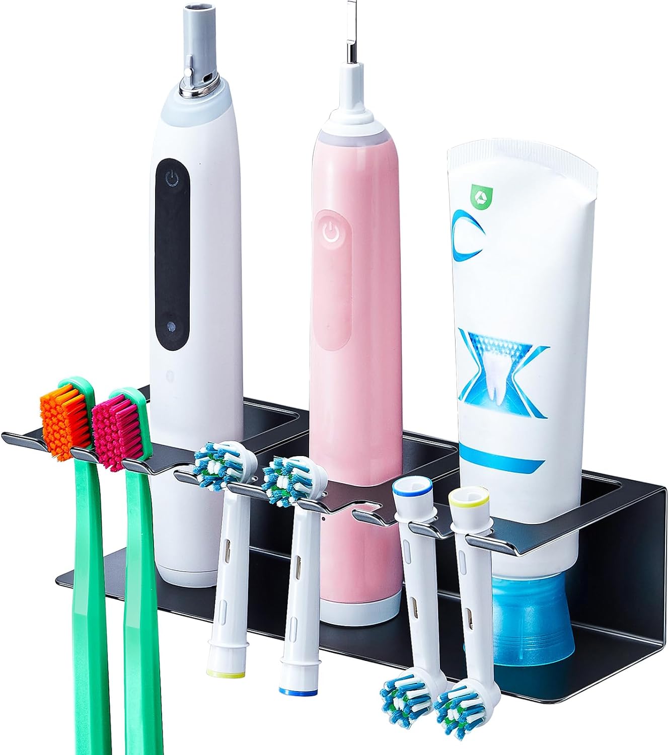 BESTKITTY Electr Toothbrush Holder Wall nted, Toothbrush Head Holder ...