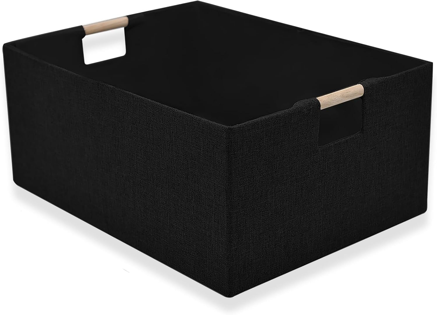 BESTKITTY Fabr Storage Basket for Shelves, Collsible Storage Bins with ...