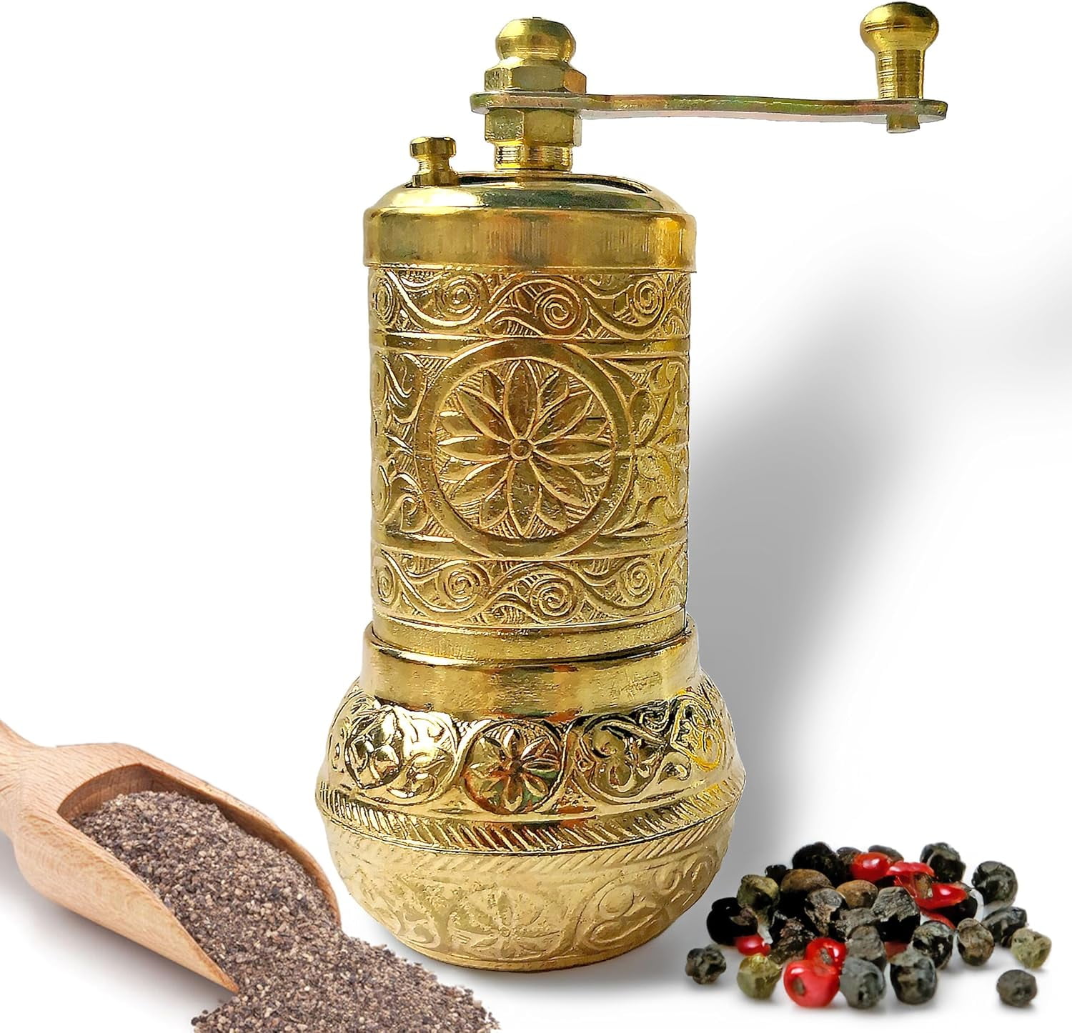 BESTKITTY Gold Per Mill - Manual Spe & Coffee Bean Grinder - Walmart.com