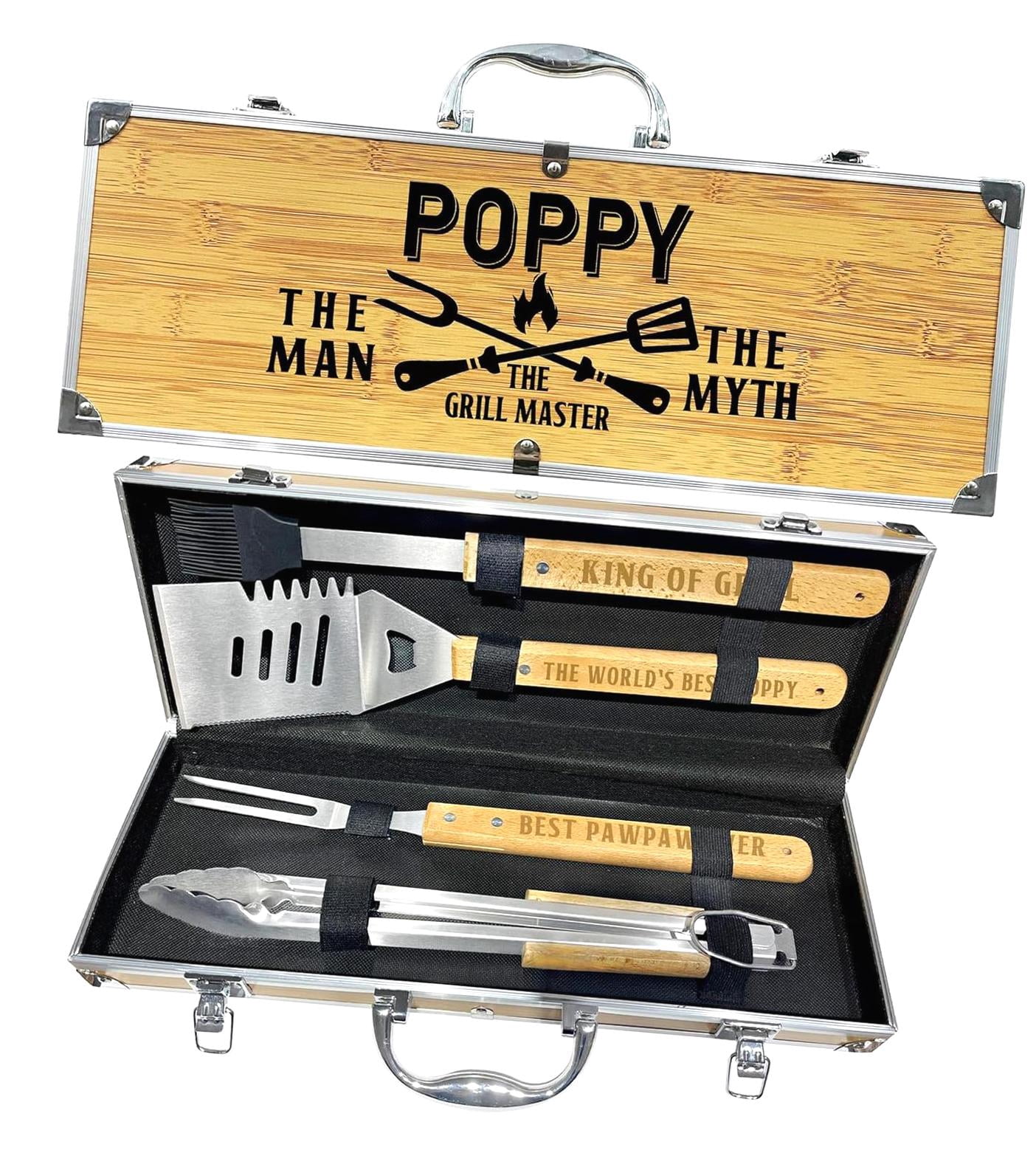 BESTKITTY Grandfather's Day Special: A heavy-duty wooden BBQ kit with ...